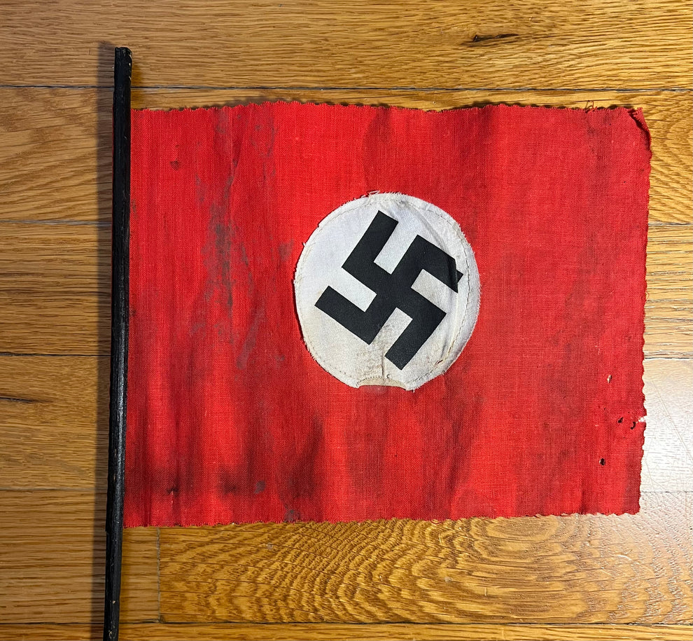 WW2 German NSDAP "Cloth" Parade / Rally Spectator Flag – War & Peace ...