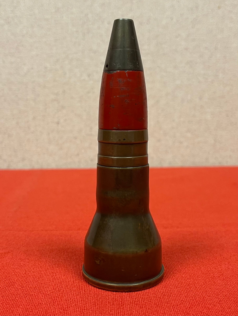 WW2 Japanese (Trench Art) Shell 25mm Round - Inert – War & Peace Antiques