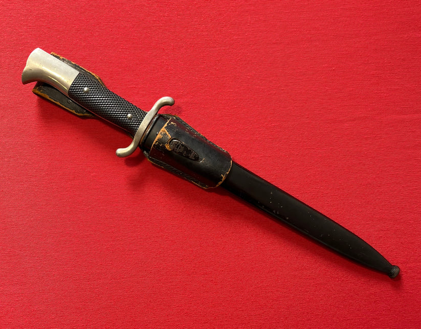WW2 German Fire Police Dress Dagger & Scabbard with Frog – War & Peace ...