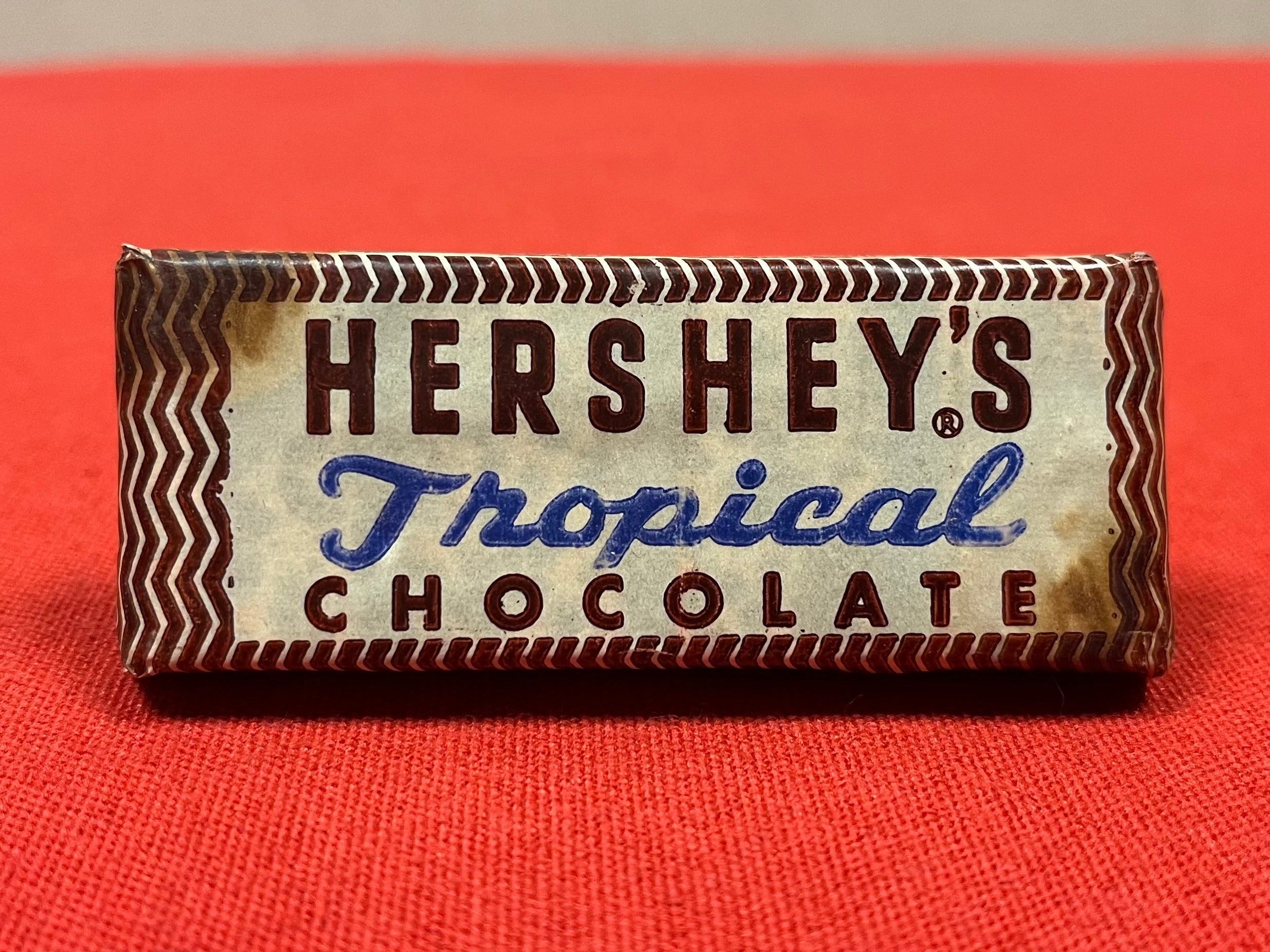 WWII US Military Hershey's Tropical Chocolate Bar – War & Peace Antiques