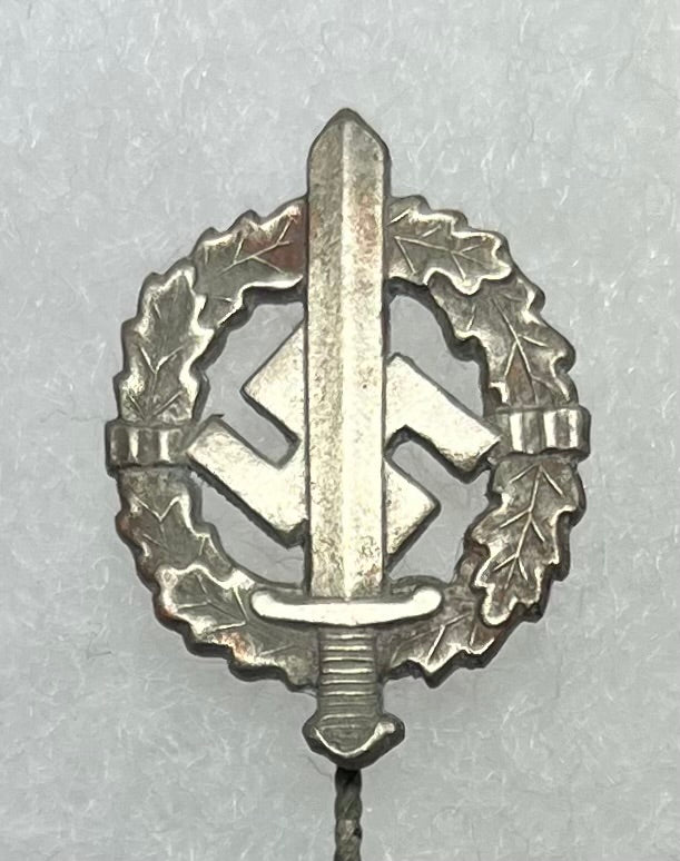 WW2 German SA “Silver” Sports Badge Stick Pin - 2nd Class – War & Peace ...