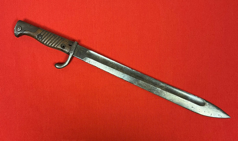 WW1 GERMAN M1898 Butcher Bayonet 1917 Dated - Battlefield Pick-Up ...