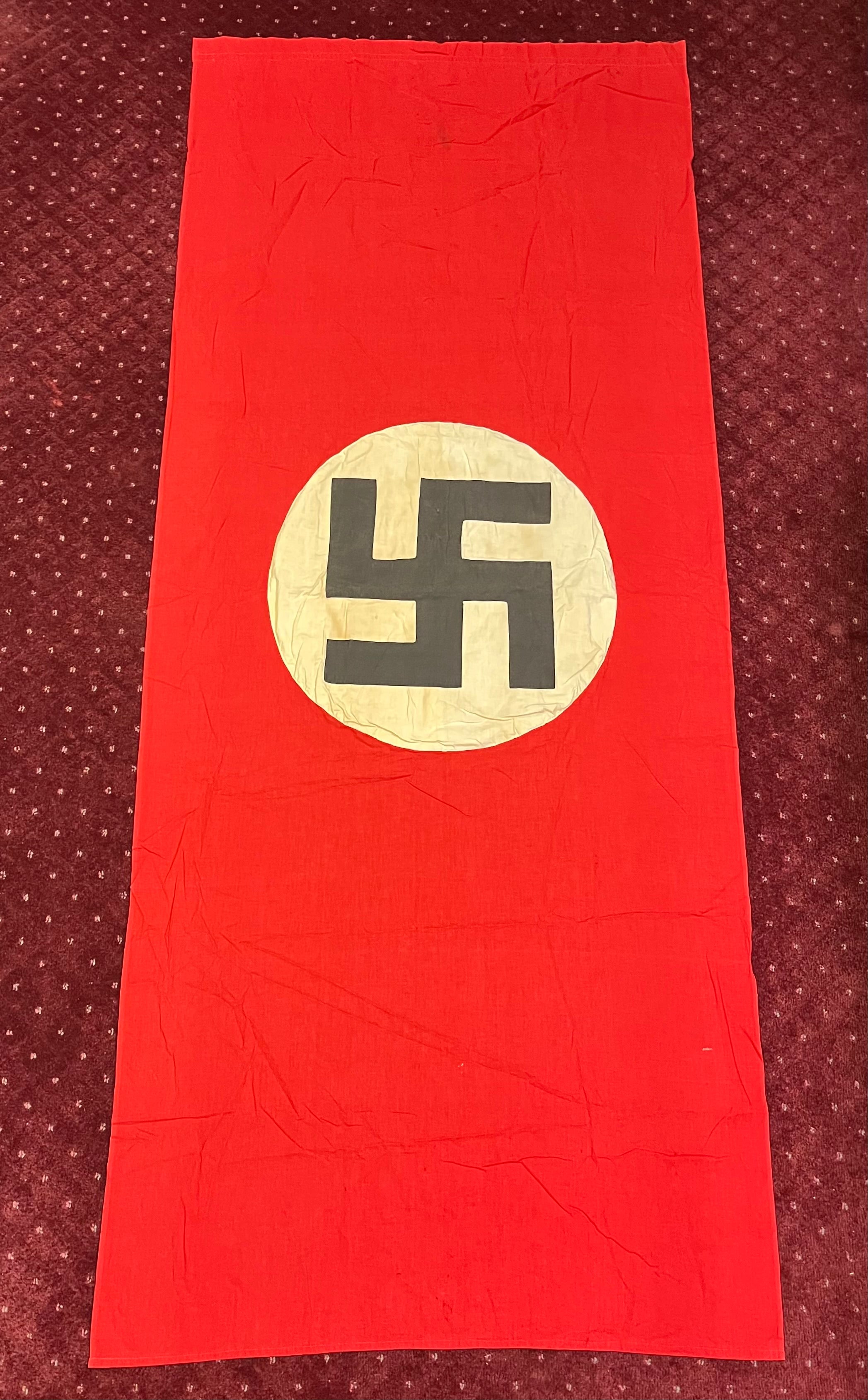 Original WW2 German Banner / Flag (Large) Double Sided 8X4 FT – War ...